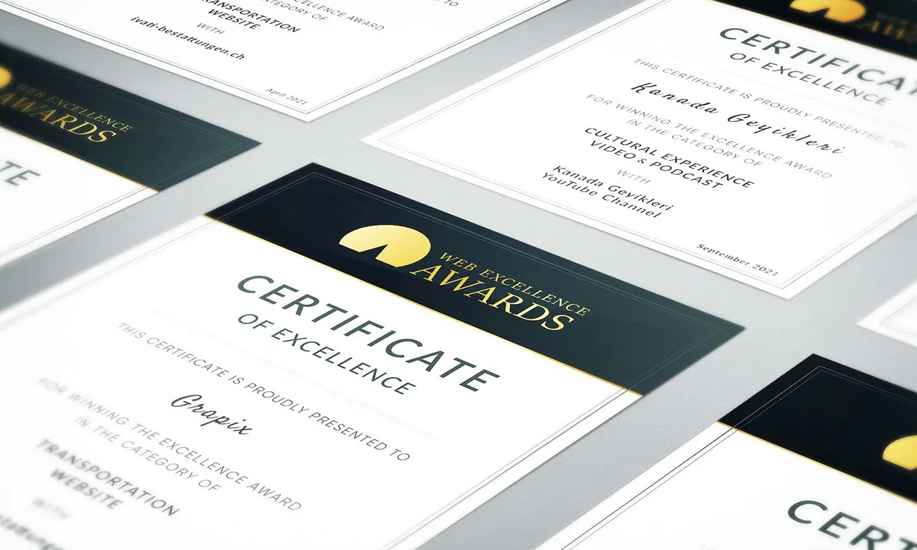Awards | Web Excellence Awards