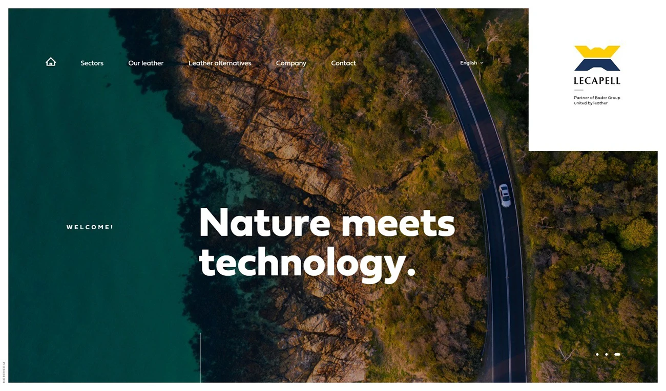 Lecapell | Nature meets technology - Web Excellence Awards