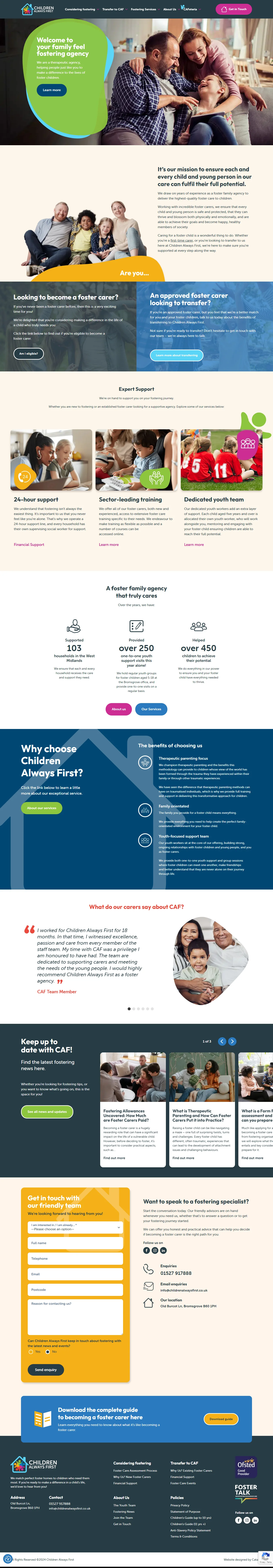 A new home for Children Always First