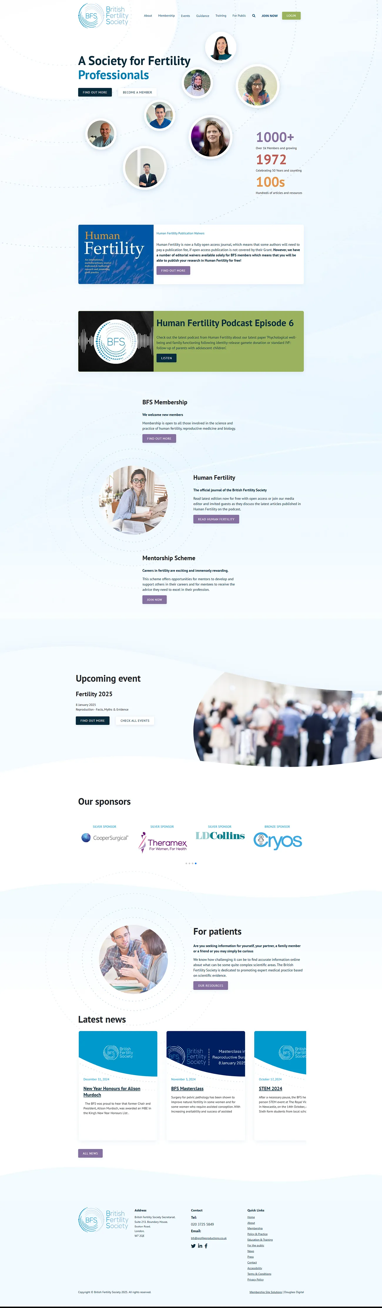 British Fertility Society Website