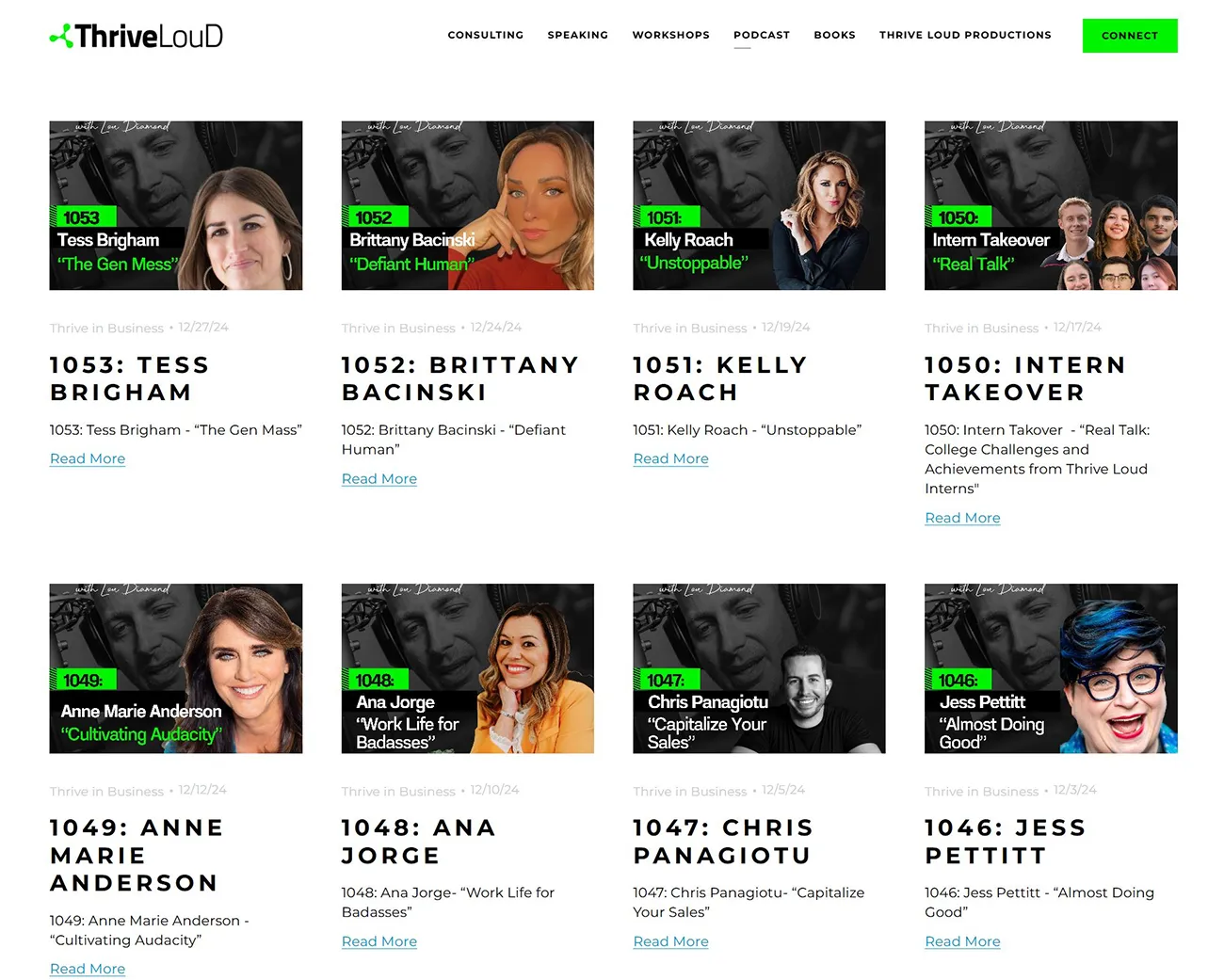 Thrive LouD with Lou Diamond Podcast