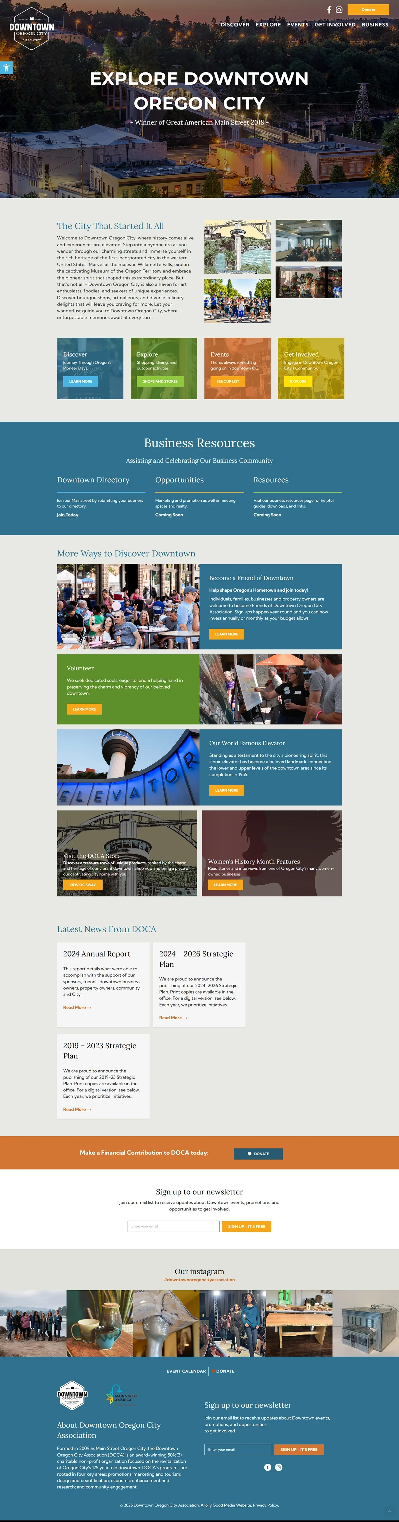 Downtown Oregon City